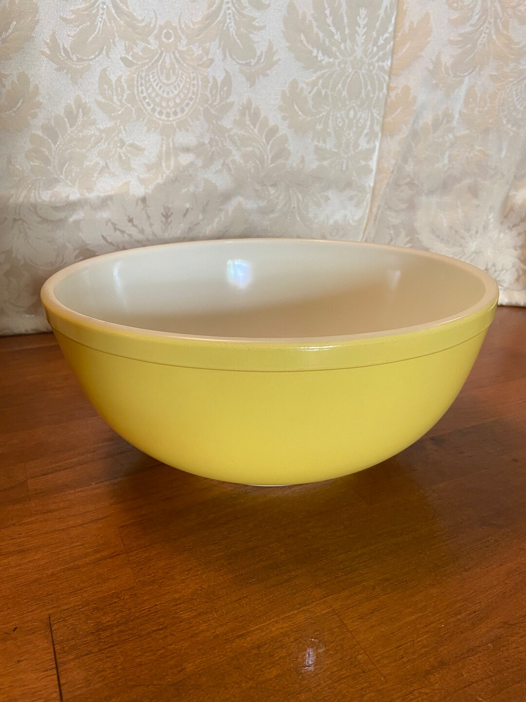 VTG Pyrex Primary Yellow Nesting Mixing Bowl 4 Qt. - Etsy