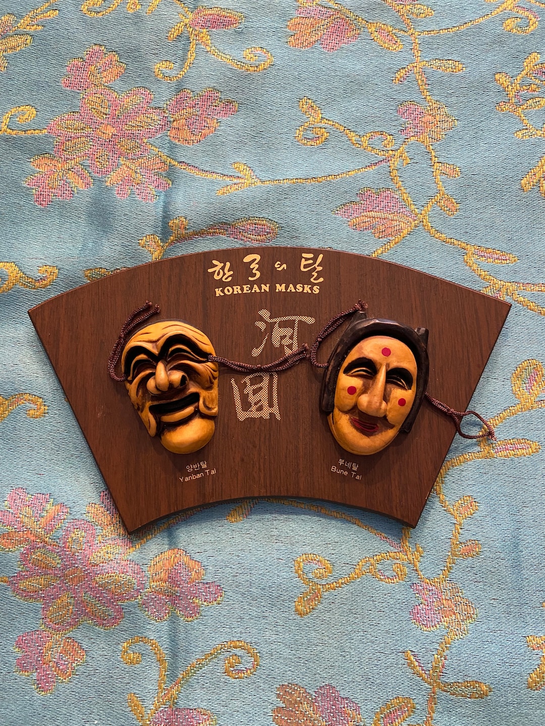 Korean Traditional Insadong Hahoe Tal Hand Carved Wooden Masks - Etsy