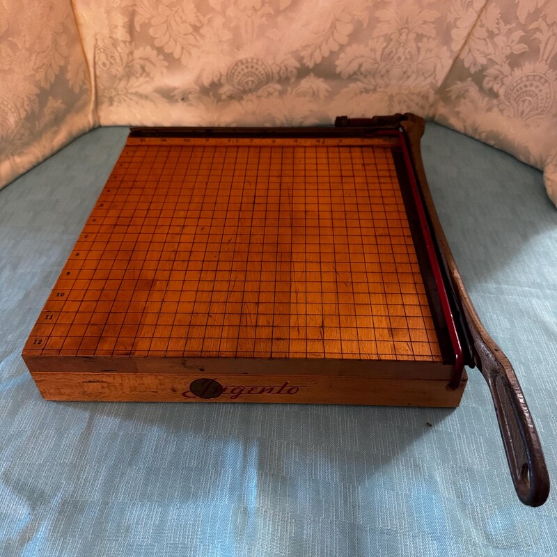 Vintage Paper Cutter - Etsy