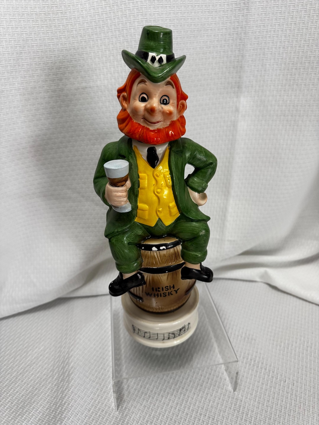 VTG Musical Leprechaun Whiskey Decanter, Made by Lego, Japan - Etsy