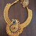 Kolhapuri Peacock Thushi Necklace | Pretty Pearls Imitation Jewelry ...