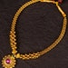 Gold Plated Thushi Necklace - Traditional Maharashtrian Jewelry - Etsy
