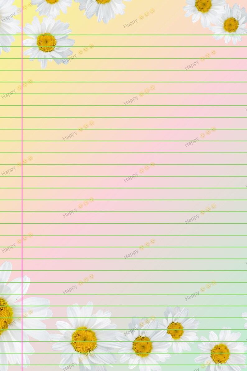 Romantic Floral Printable Paper: 9-sheet Vintage Flower Patterns (PDF ...