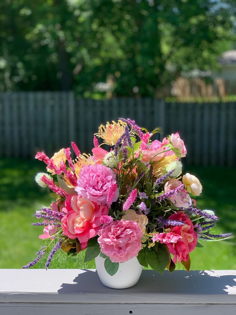 Realistic Silk Flowers - Etsy