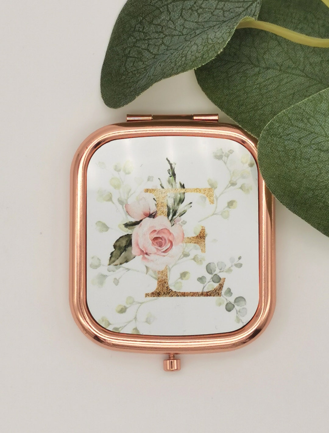 Bridal Compact Mirror Pocket Mirror Bridesmaid Gifts - Etsy