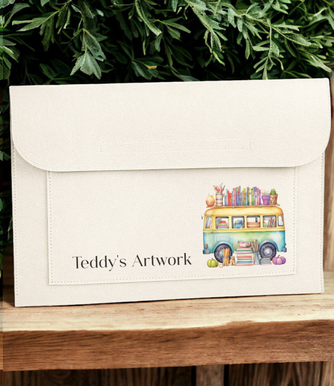 Personalised School Artwork Folder / Children's Art Folder / Custom Art ...