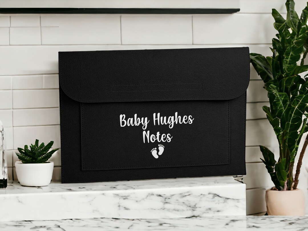 Personalised Maternity Notes Folder / Custom Baby Notes Folder ...