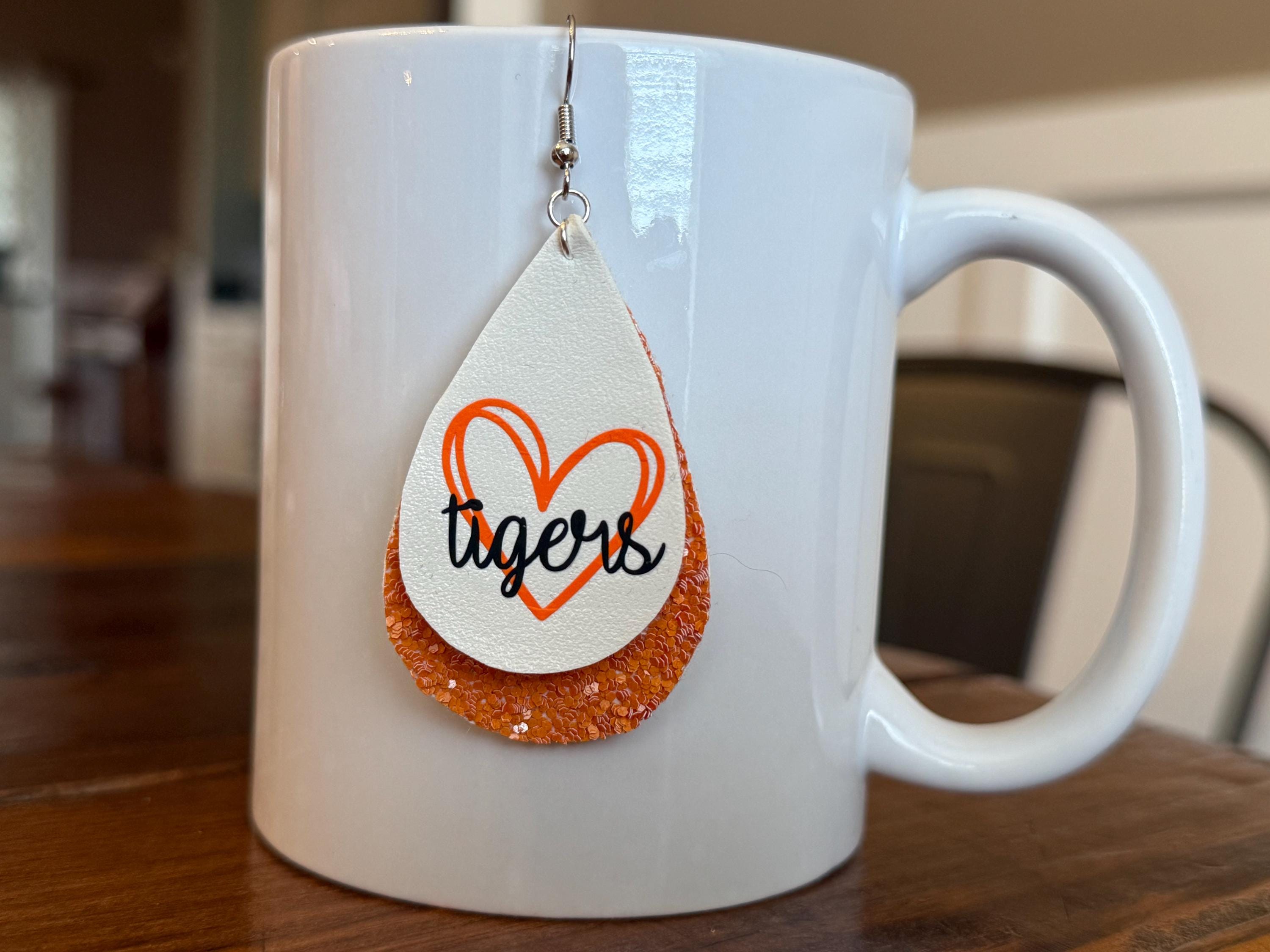 Custom School/team Earrings - Etsy