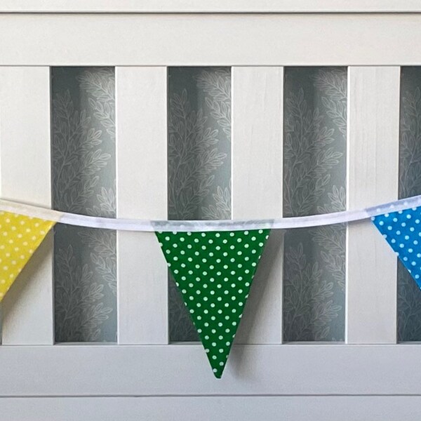 Polka Dot Bunting - Etsy UK