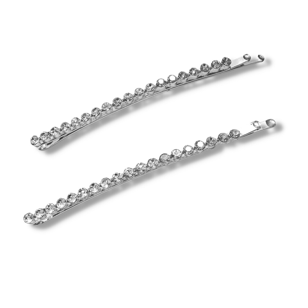 Mia® Beauty Long Curved Rhinestone Bobby Pins Hair Pins Hair ...