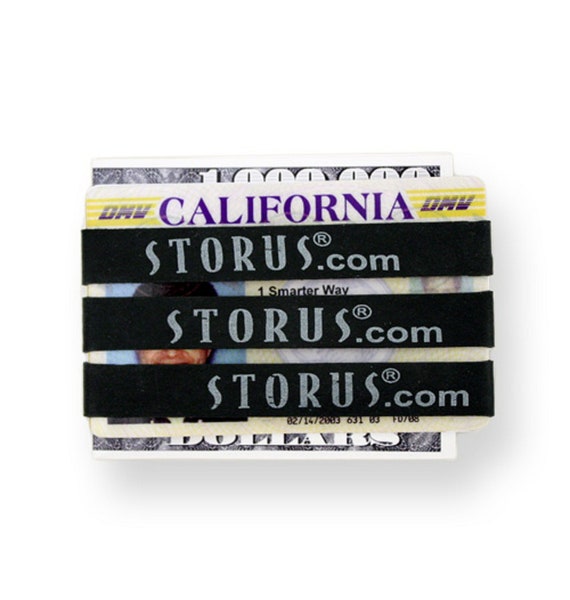 Storus® Rubber Band Wallet™ Unique Card Case Money Holder | Etsy