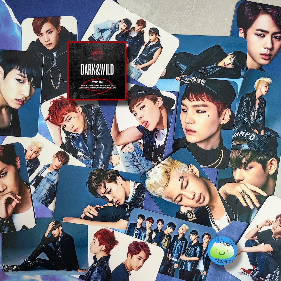 BTS Dark and Wild Handmade Photocards - Etsy