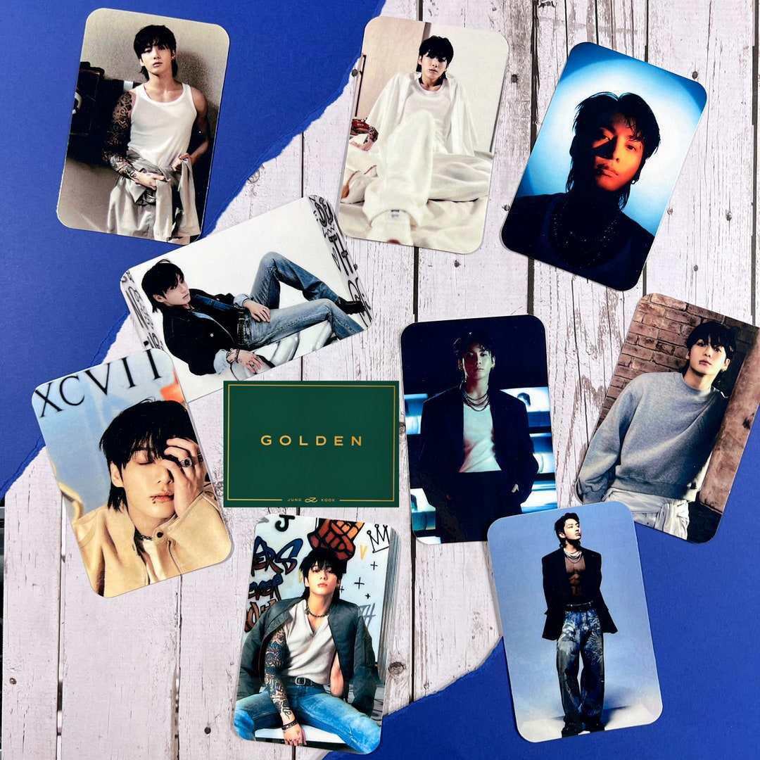 Golden by Jungkook Handmade Photocards - Etsy