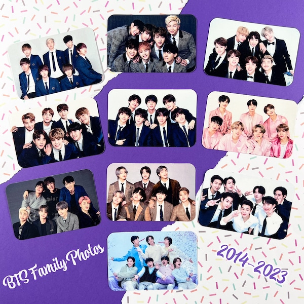 Bts Photocards - Etsy