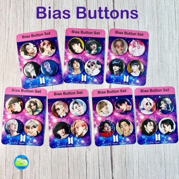 Bts Buttons - Etsy