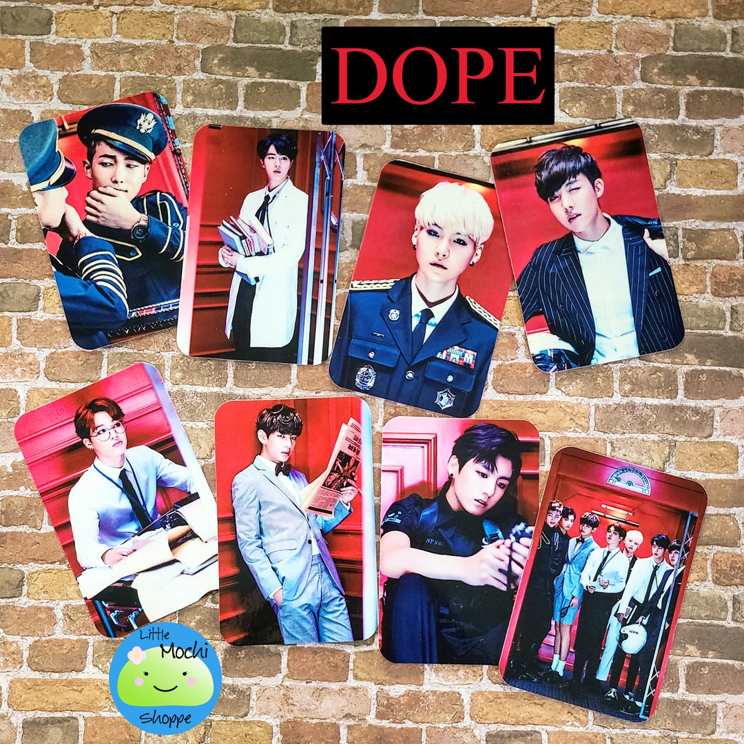 BTS Dope MV Handmade Photocards - Etsy