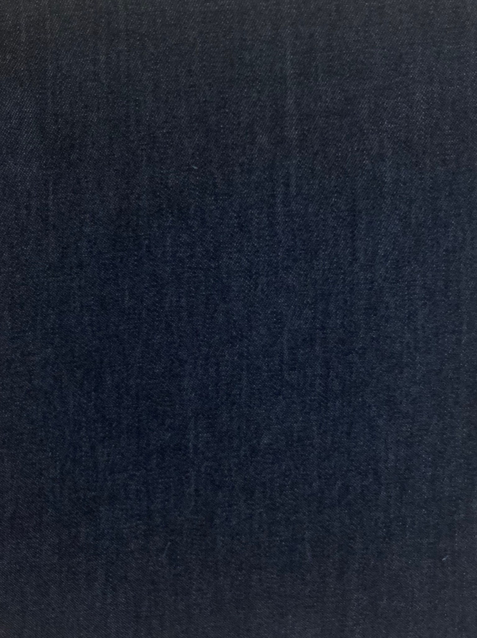 4oz Washed Denim Fabric -rinse (dark Blue Jean) Color - 100% Cotton ...