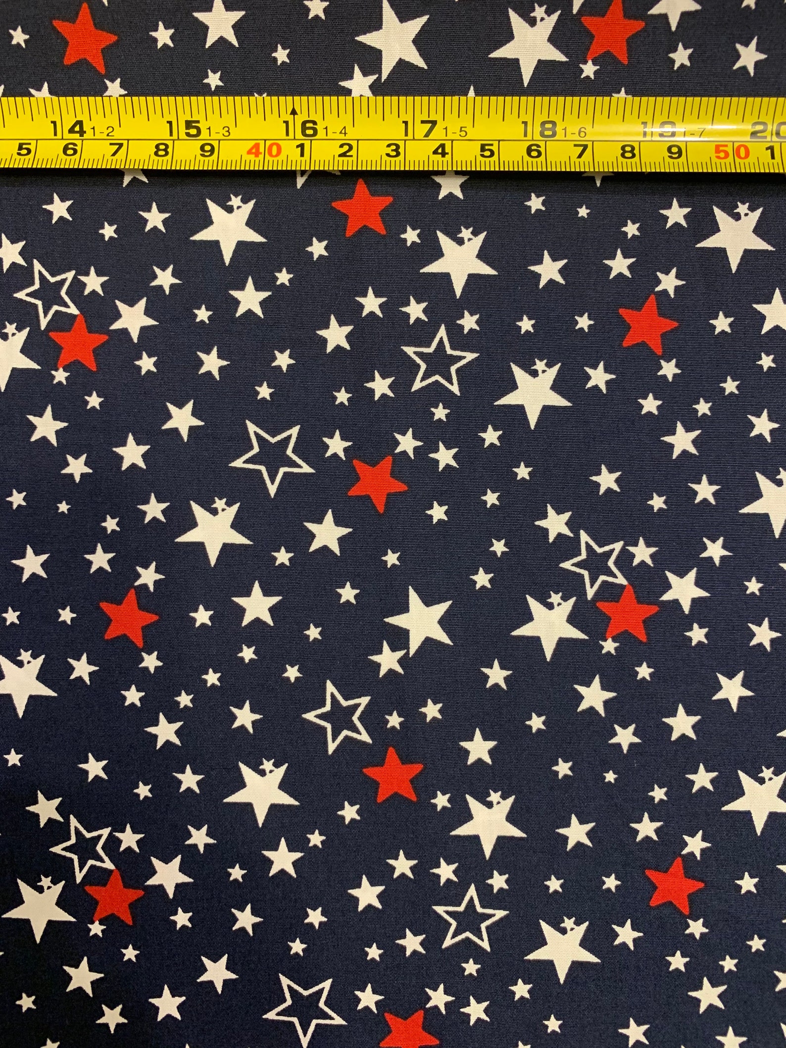 100% COTTON Star Print/ COTTON POPLIN /58'wide/ by the Yard/perfect for ...