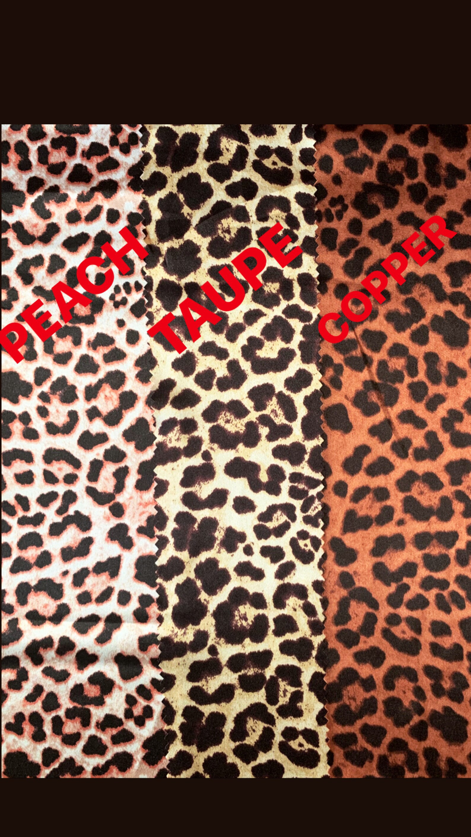 Satin Cheetah Fabric/58" Wide/ Sold by the Yard/special Print - Etsy