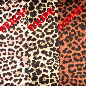Satin Cheetah Fabric/58" Wide/ Sold by the Yard/special Print - Etsy