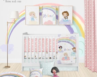 Princess Crib Sheet | Etsy