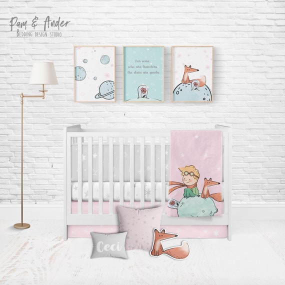 The Little Prince baby bedding Le petit prince crib bedding | Etsy