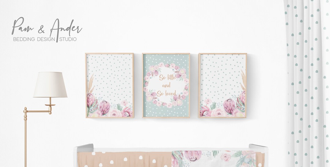 BUNNY BABY Digital Art, Floral Digital Art, Bunny Digital Art, Girl ...