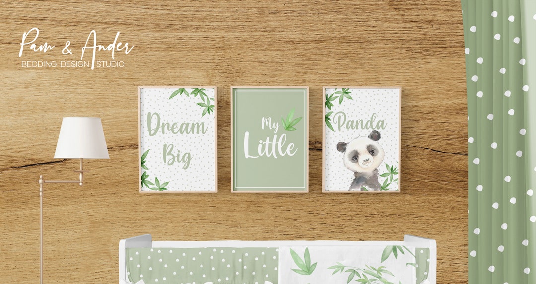 PANDA DIGITAL ART, Baby Boy Digital Art, Panda Digital Art, Panda Wall ...