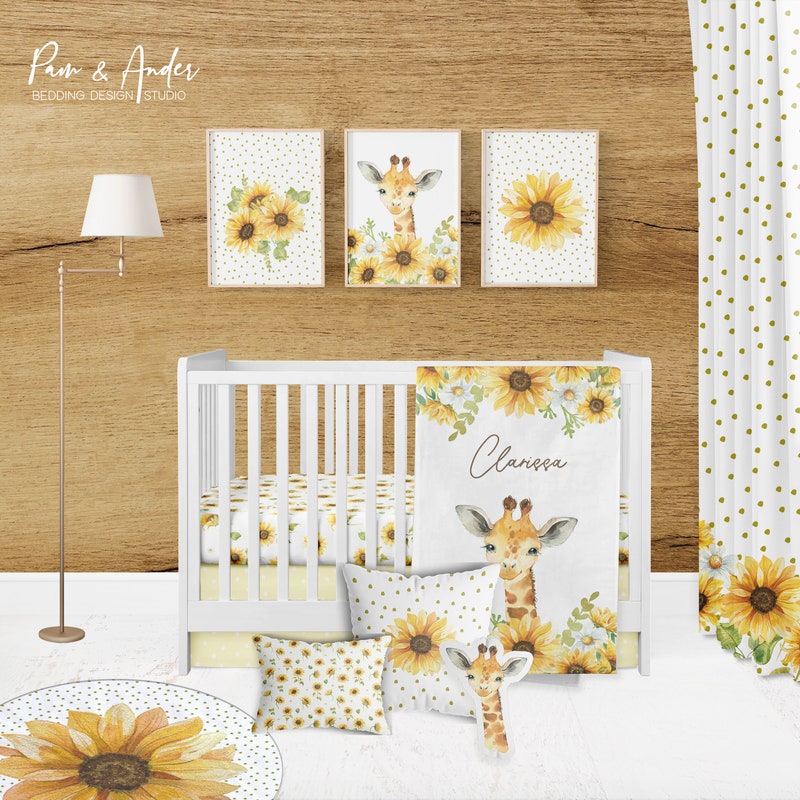 Giraffe Baby Bedding - Etsy