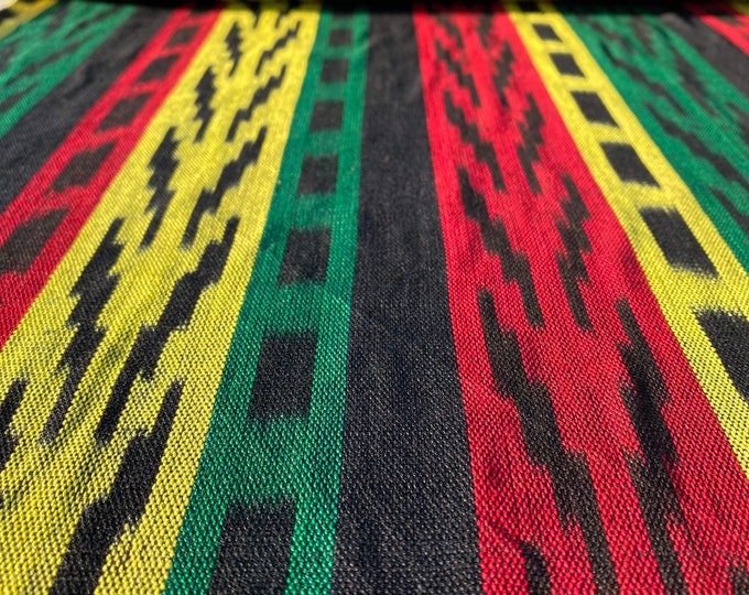 Guatemalan Fabric-rasta Design - Etsy