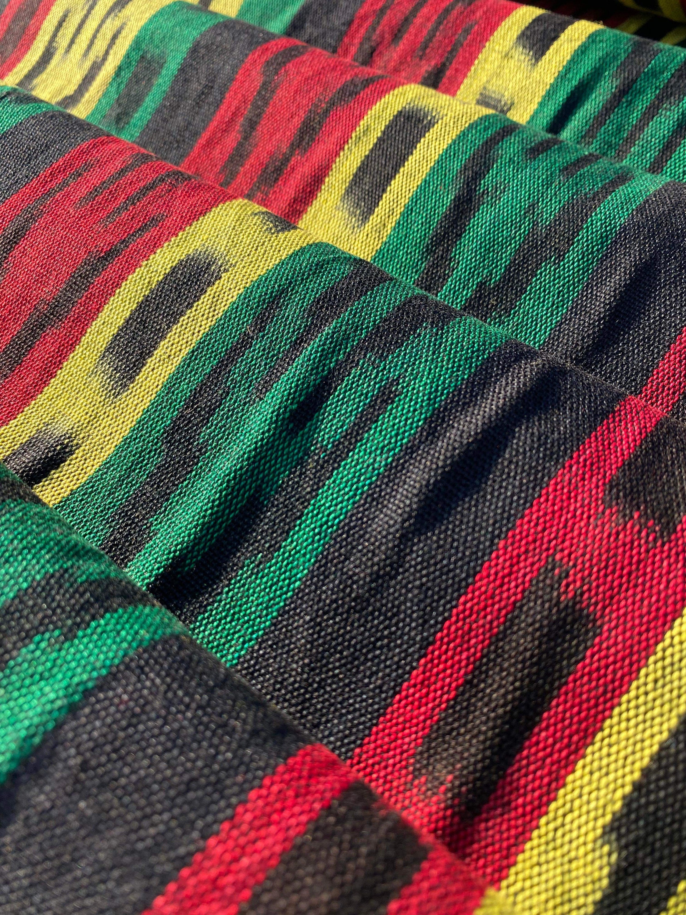Guatemalan Fabric-rasta Design - Etsy