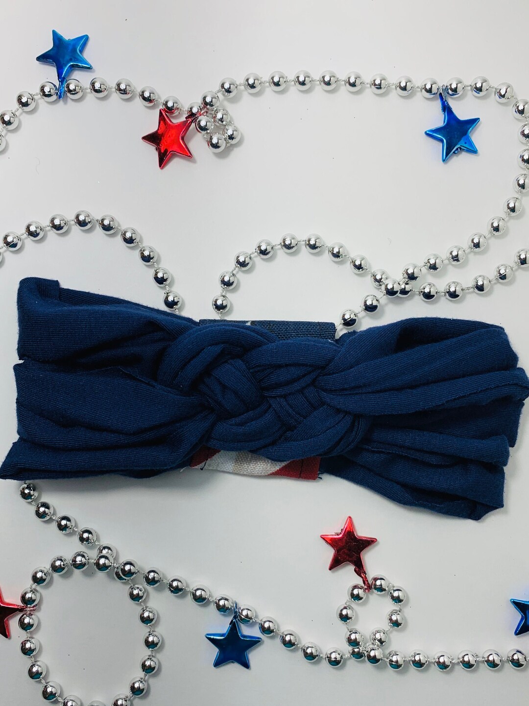 4th of July, 4th of July Headband, Soft, Handmade, Patriotic Headband ...