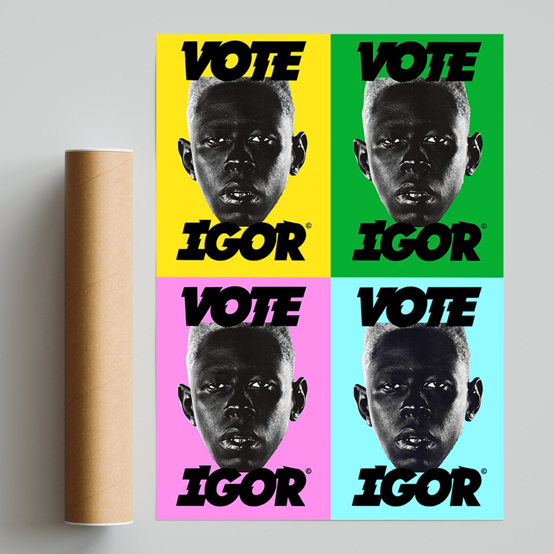 Vote Igor Poster Wall Decor ART Poster Tyler The Creator | Etsy