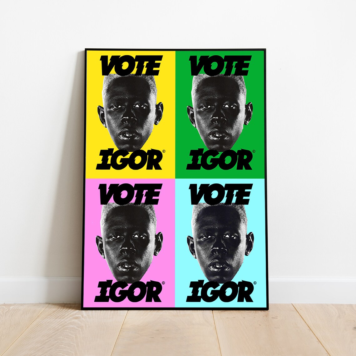 Vote Igor Poster Wall Decor ART Poster Tyler The Creator | Etsy