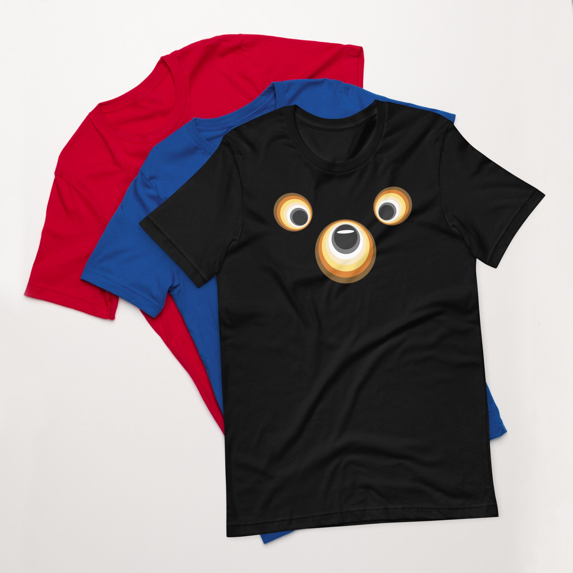 Bear Pride Face T-shirt - Etsy