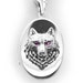Wolf Head Locket Pendant in Sterling Silver 925 Inlaid With - Etsy