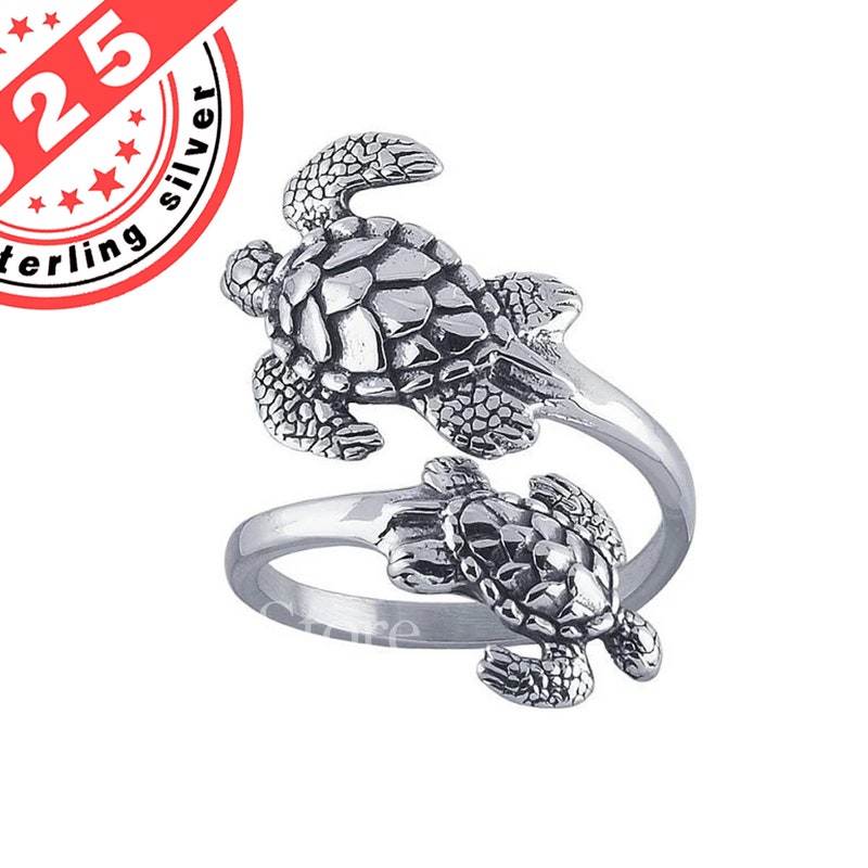 Turtle Toe Ring - Etsy