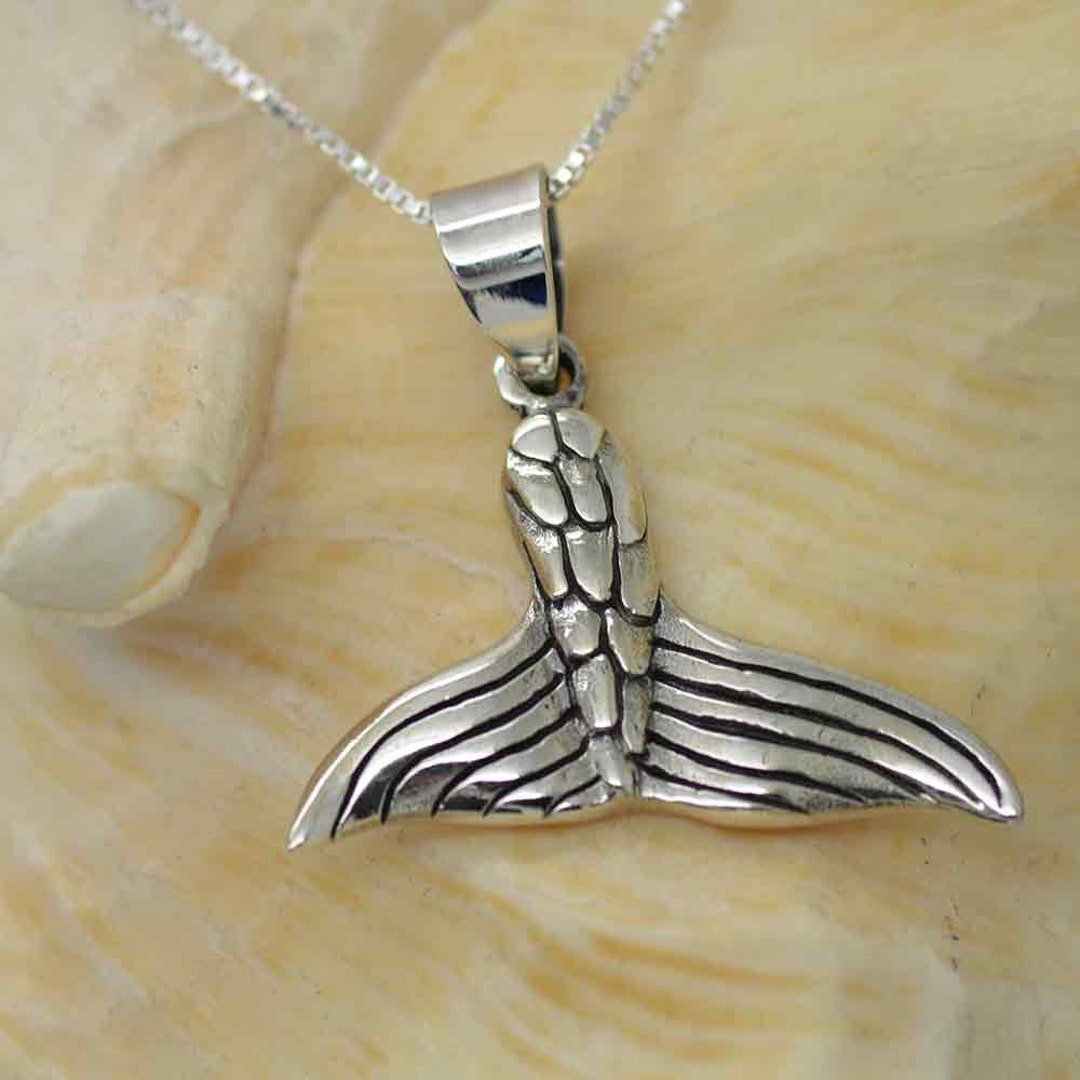 Mermaid Fishtail Sterling Silver 925 Pendant - Etsy