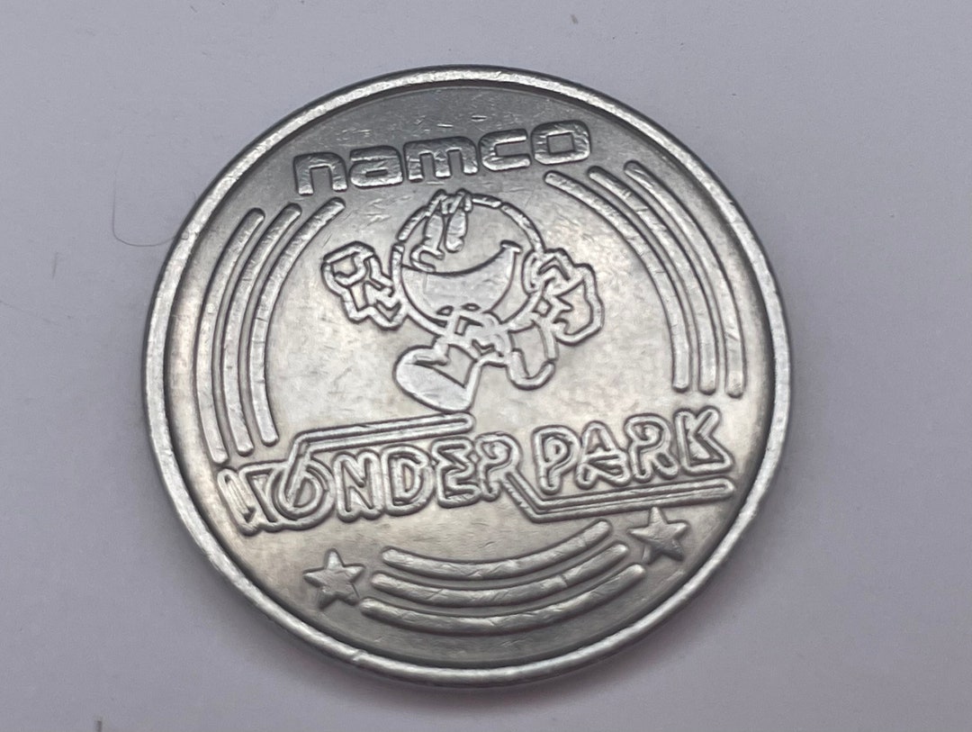 NAMCO Wonder Park Pac-man Arcade Token Vintage 1980s Vintage - Etsy
