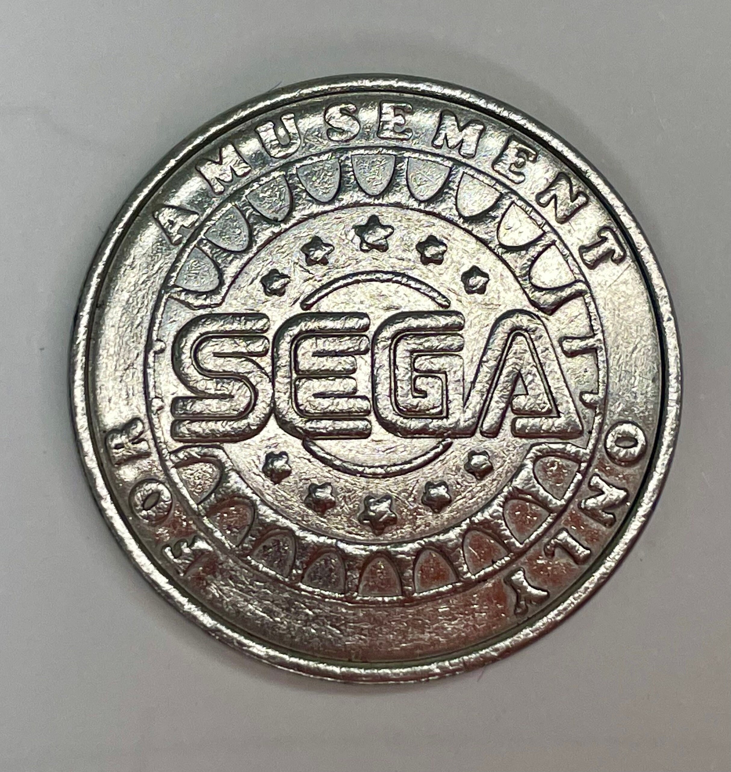 SEGA Arcade Token Vintage 1980s Vintage Arcade Token Coin - Etsy