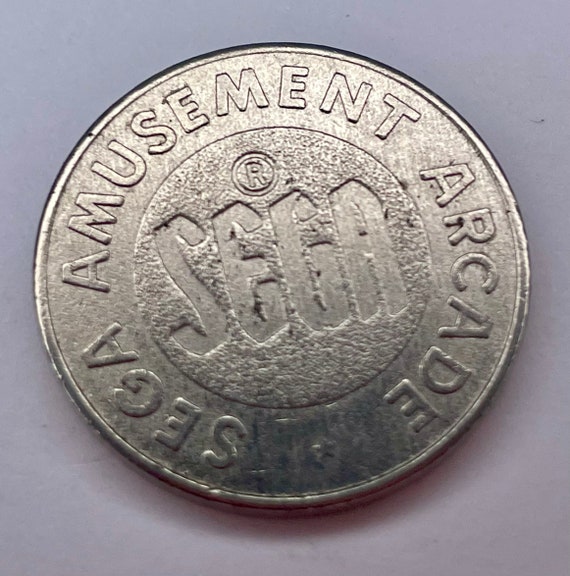 SEGA Arcade Token Vintage 1970s Vintage Arcade Token Coin - Etsy