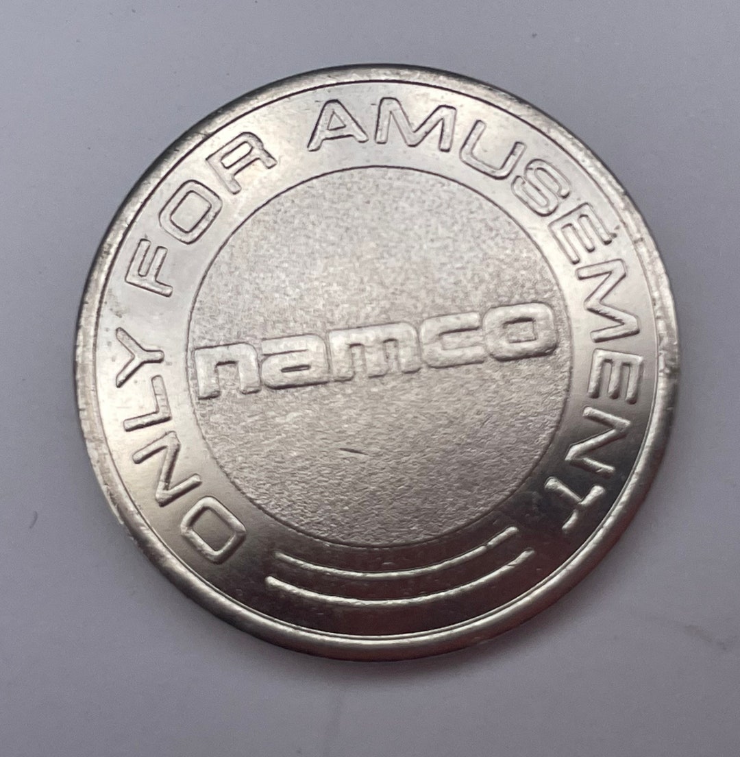 NAMCO Arcade Token, Vintage 1980s, Vintage Arcade Token, Coin, Candy ...
