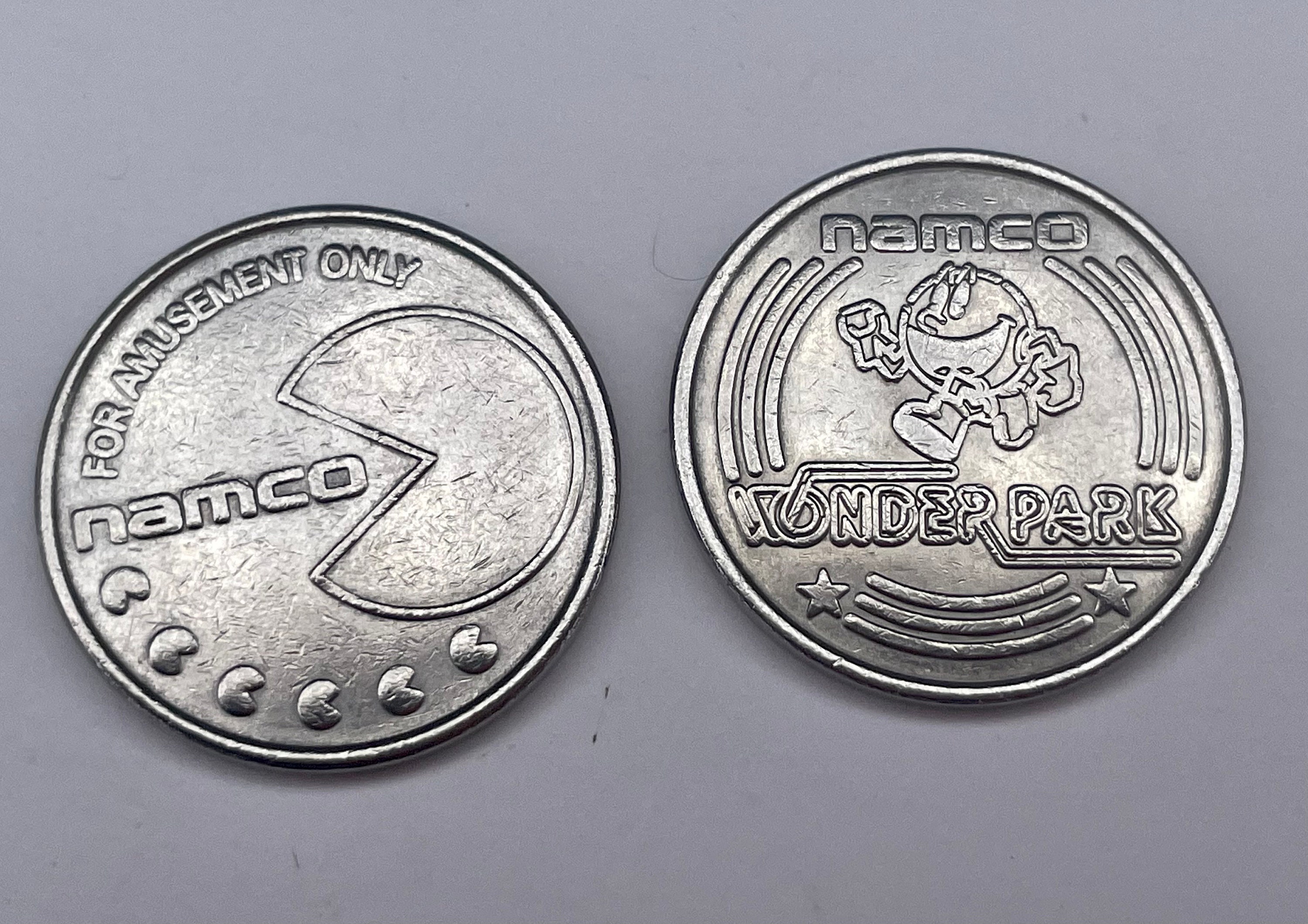NAMCO Wonder Park Pac-man Arcade Token Vintage 1980s Vintage - Etsy