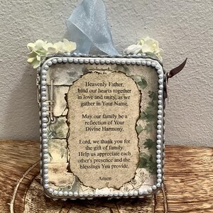 Hanging Shrine, Religious Diorama for the Holy Family, Catholic ...