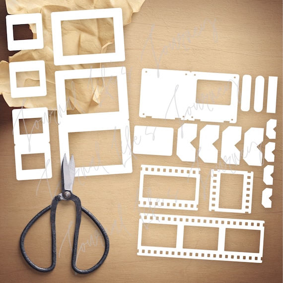 VINTAGE PHOTO SVG Slides Specimen Slide Film Strips and - Etsy Australia