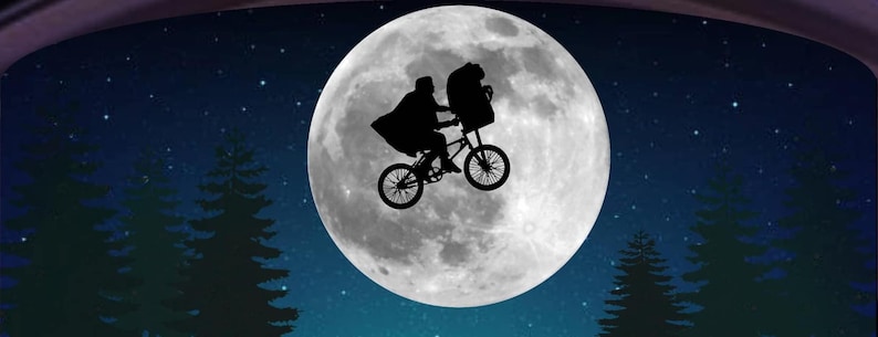E.T. and Elliott Vector SVG File - Etsy