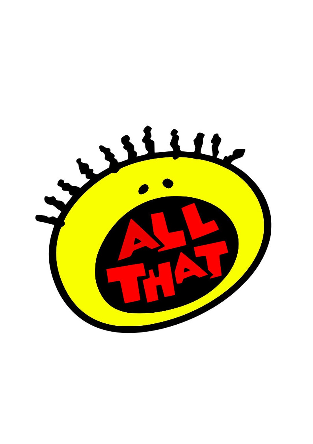 All That - Nick Vector Art Instant Download - Etsy