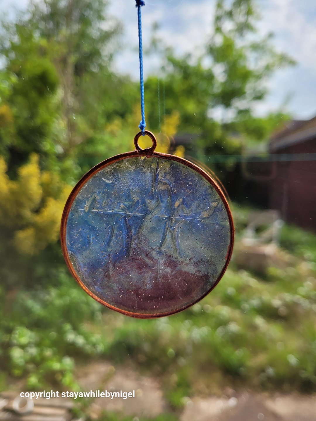 Pluto Suncatcher: Colorful Solar System Resin Window Decor - Etsy