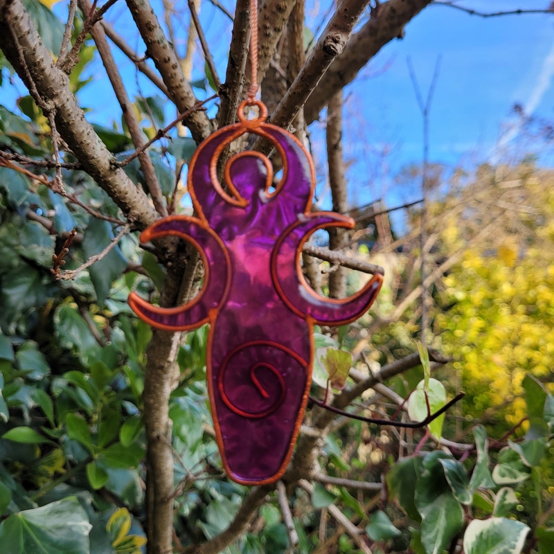 Pagan Sun Catcher Glass - Etsy UK