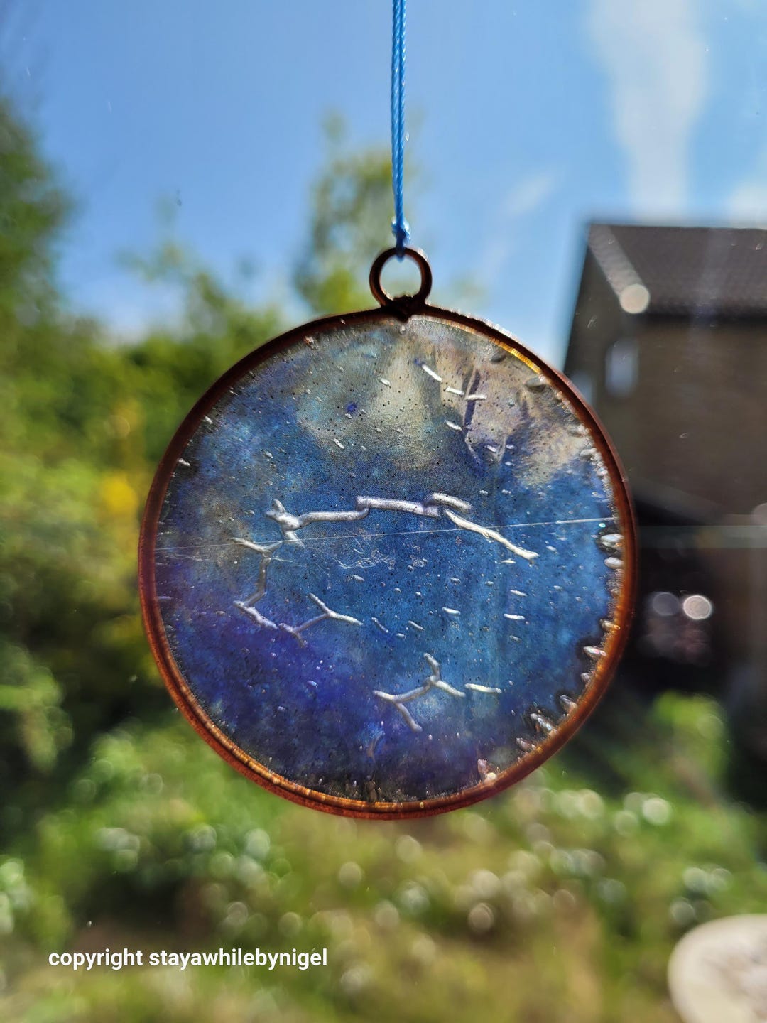 Mercury Suncatcher: Colorful Solar System Resin Decor - Etsy UK